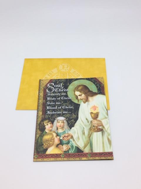 Holy First Communion Greeting Card – JMJs Catholic Store, Inc