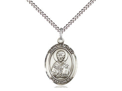 Sterling Silver St. Timothy Medal (Patron Saint of Stomach Disorders ...