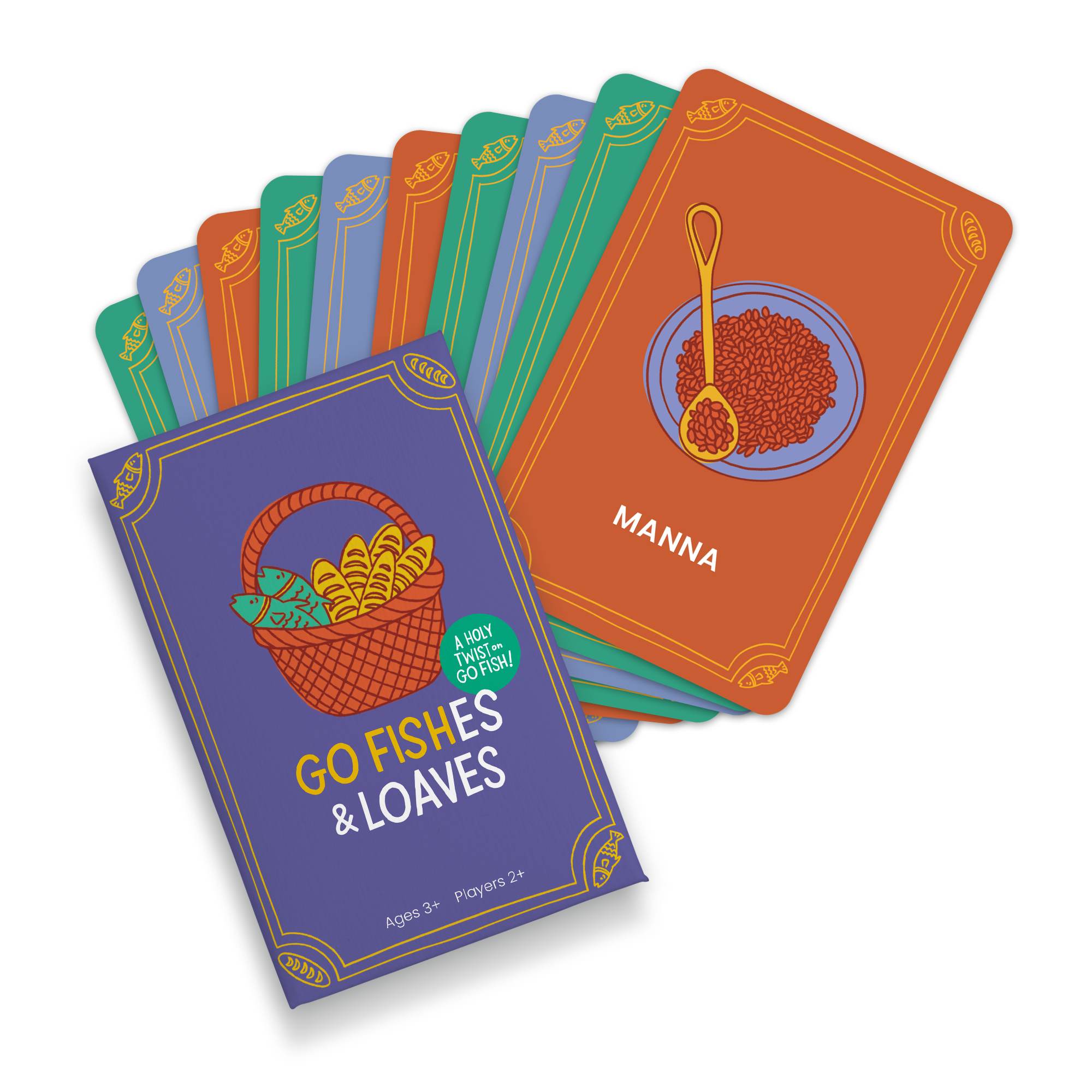 Go Fishes & Loaves (A holy twist on Go Fish) – JMJs Catholic Store, Inc