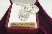 Silver Miraculous Medal Gift Set - Unique Catholic Gifts
