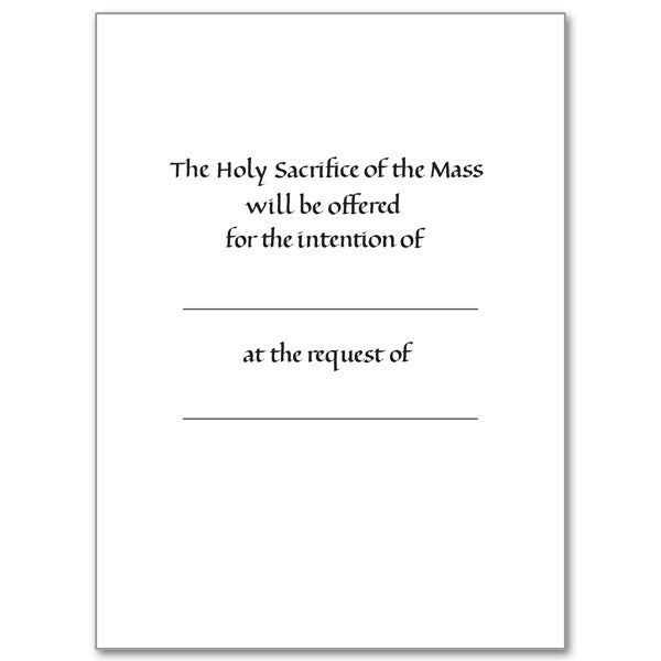 Eucharistic Symbols Mass Card Greeting Card – Unique Catholic Gifts