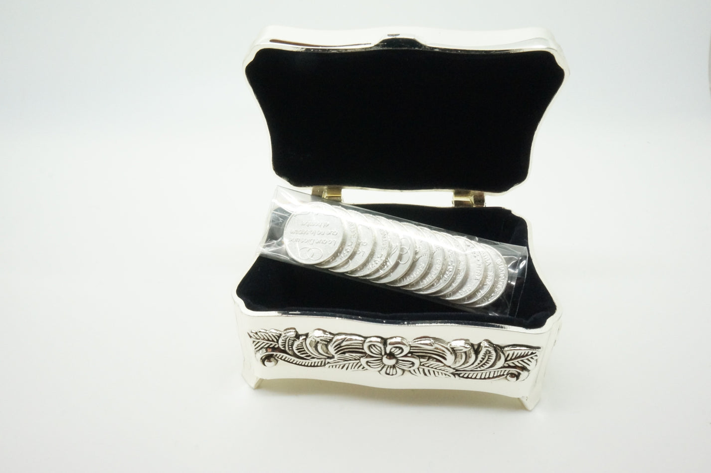 NEW! Personalized Gift Bag for Wedding Arras Box(heavy) and coins ...