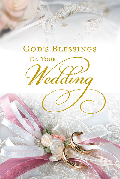 God's Blessing on Your Wedding Greeting Card – Unique Catholic Gifts