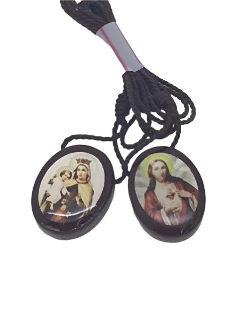 Oval Wood Scapular Long – JMJs Catholic Store, Inc