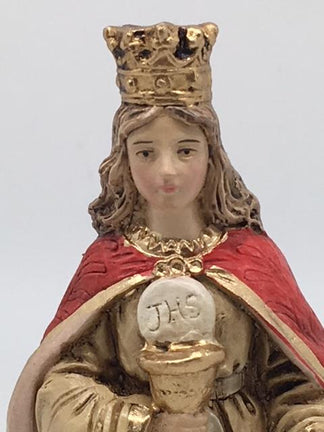 Saint Barbara (St. Barbara) Hand Painted Statue (5 1/2") – JMJs ...