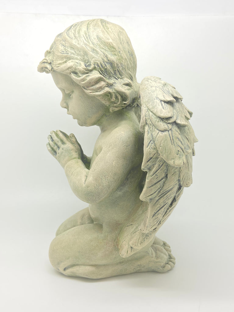 Praying Cherub Garden Statue 9 1/2" – Unique Catholic Gifts