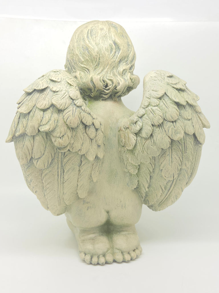 Praying Cherub Garden Statue 9 1/2" – Unique Catholic Gifts