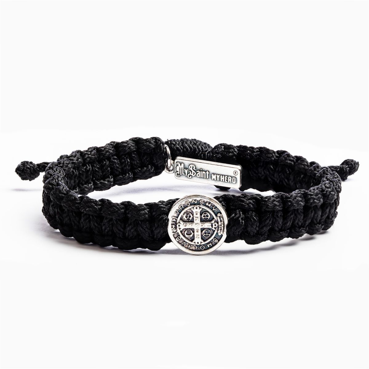 One Blessing Bracelet Silver with Black Band Free Shipping – JMJs ...